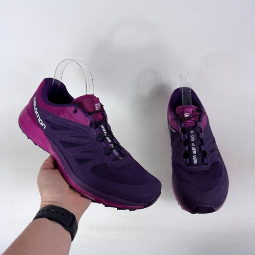 Salomon Sense Pro 2 Sneaker Women's 10.5 Purple Low Top Running ...