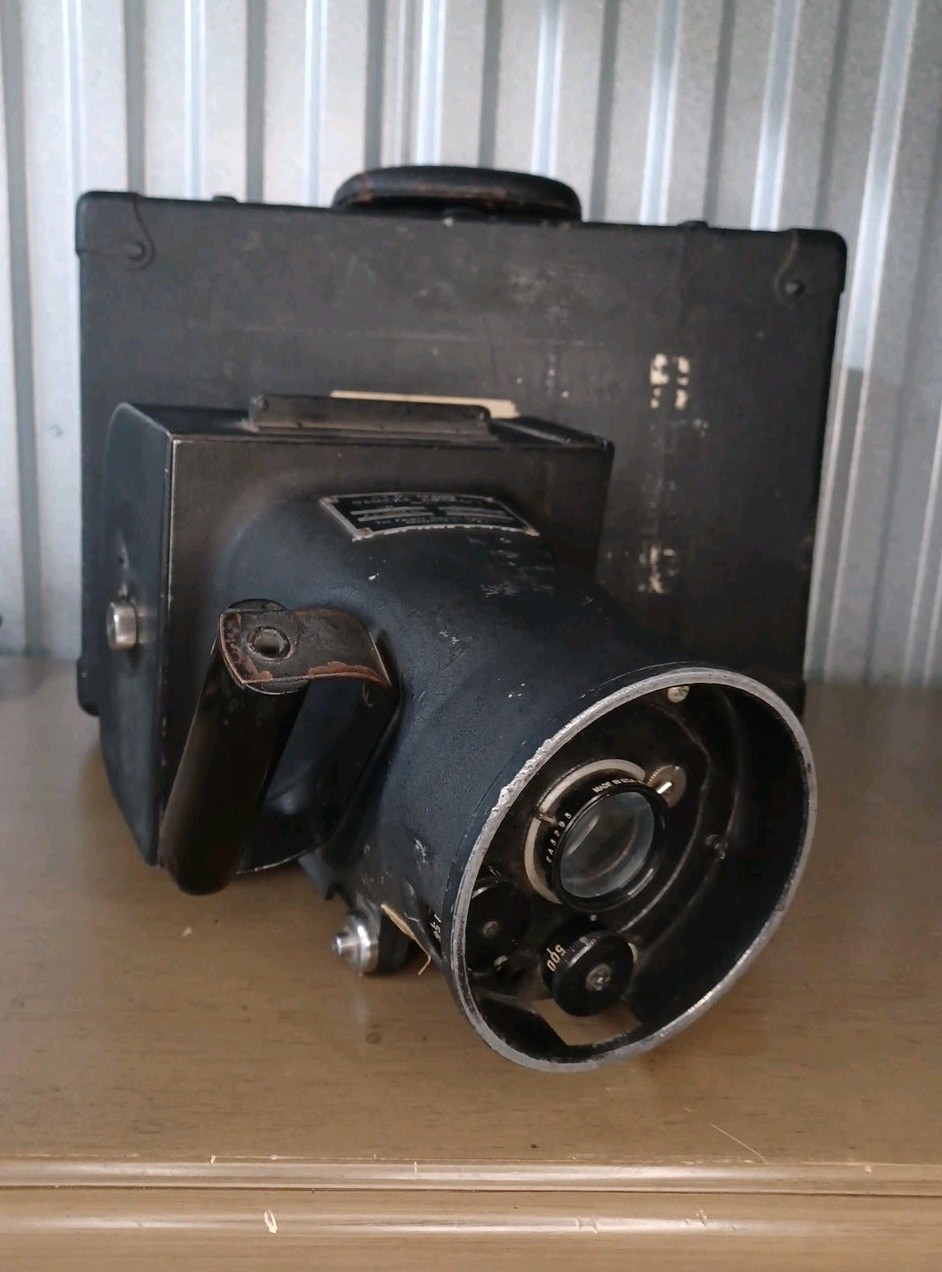 Folmer Graflex Corp K-20 WW2 Aircraft Camera with Case | US Military