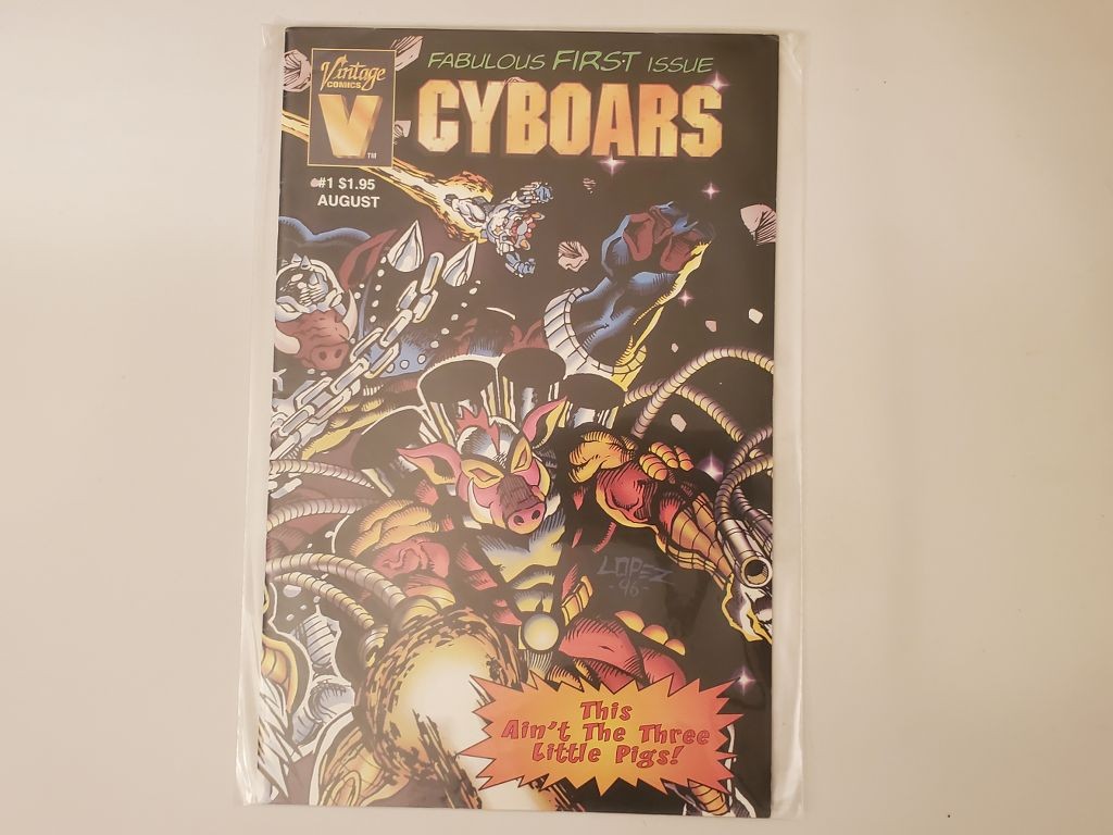 Cyboars #1 (Vintage Comics, 1993) | eBay