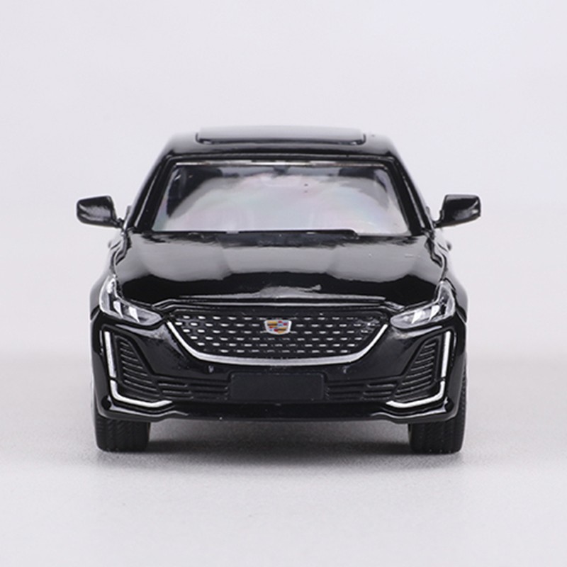 1:64 Black CT6 Sedan Sports Alloy Car Model Diecast Collect for Adults ...