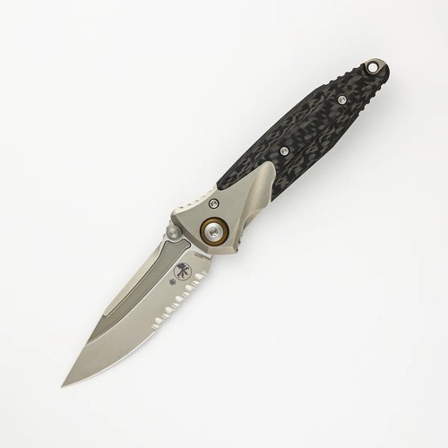 Microtech Knives Socom Bravo Mini S/E Frame Lock Knife 260M-8CFTI Titanium CF | eBay
