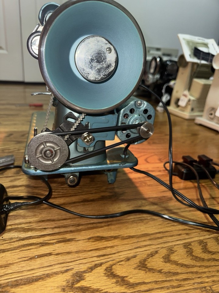 Restored Monster Morse Sewing Machine & Reduction Pulley. Canvas ...