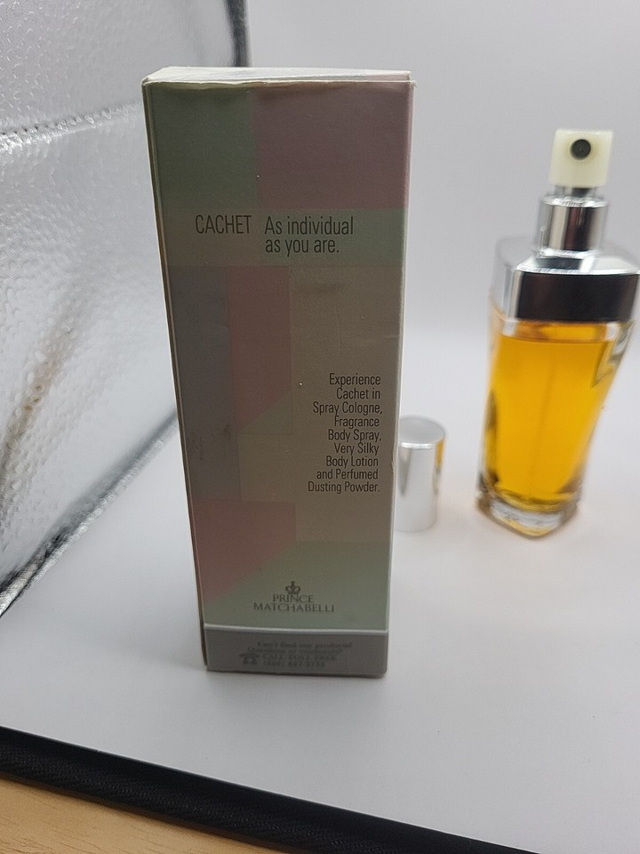 CACHET Cologne Spray By Prince Matchabelli 1.5oz - With box 1993 On Box ...