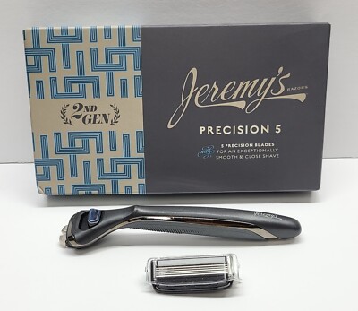 Jeremy's Razor PRECISION 5 TRIAL KIT (2nd Gen) - Handle + 1 Cartridge ...