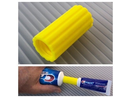 Toothpaste Tube Refill & Transfer Adapters for Crest and Colgate Tubes ...