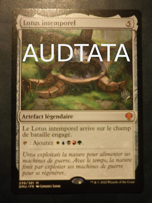 mtg magic timeless Lotus intemporel promo FRENCH vf fr dominaria | eBay