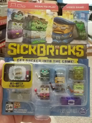 Sick Bricks Team 5 Character Pack City vs Monster Mini Figure Set-new ...
