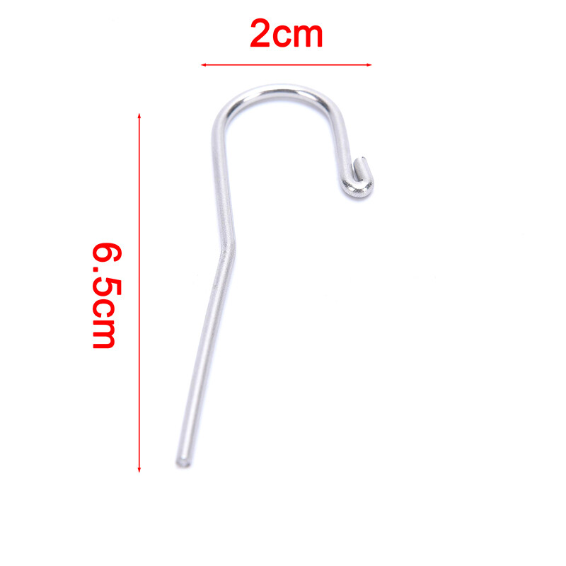 5pcs of Dental Stainless Steel Lip Hook Apex Locator Canal Finder ...