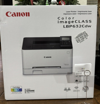 Canon - imageCLASS LBP632Cdw Wireless Color Laser Printer - White | eBay