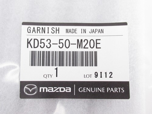 Genuine OEM Mazda KD53-50-M20E Driver Front Door Pillar Garnish ...