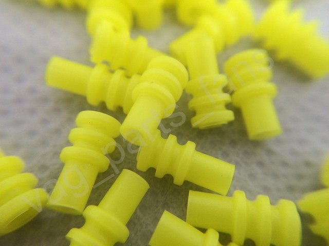 30 X Single Wire Seals 964972-1 357972740f for VAG VW AUDI SKODA 1.5mm ...