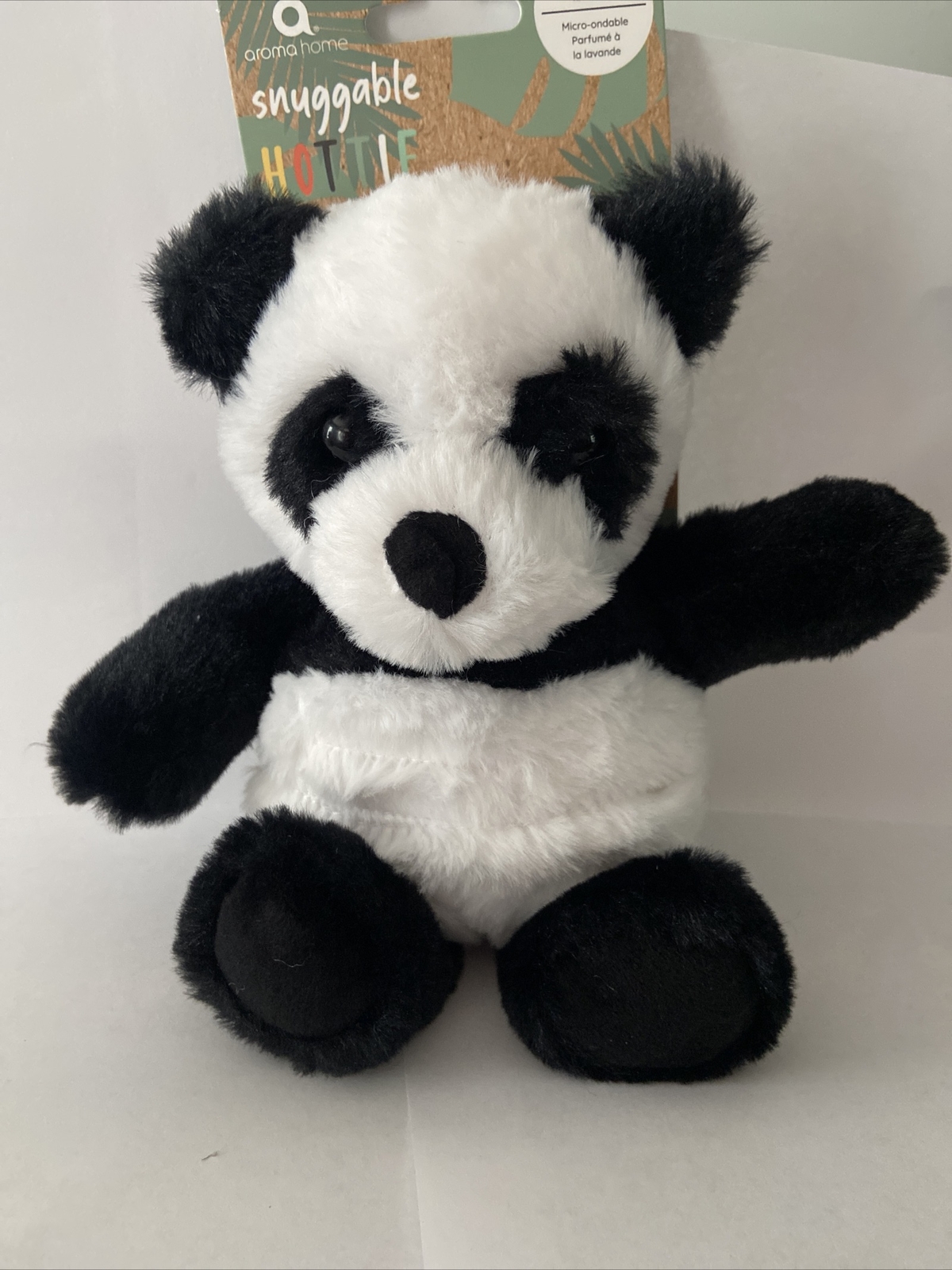 2 X Aroma Home Snuggable Hotties with Microwavable Scent Packs -Panda ...