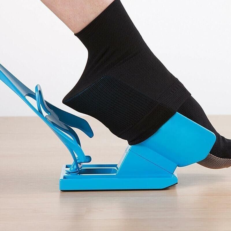Sock Helper Stocking Aid Easy Put On Dressing Mobility Disability Kit ...