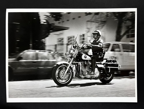 1991 Berkeley MO Police Dept Officer Harley Davidson Motorcycle VTG ...