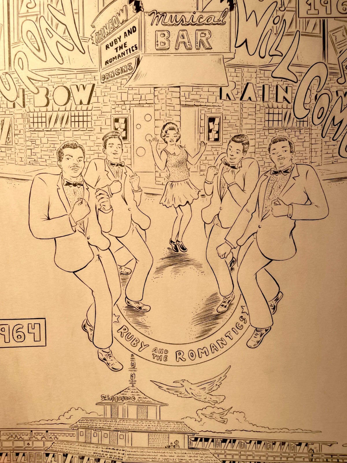 Original Comic art - Jasorka - Wildwood Days of Doo Wop - Ruby ...