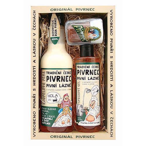 BEER COSMETICS PIVRNEC - SET OF GEL, FOAM AND SOAP Czech beer perfect ...