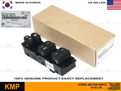 GENUINE !! LEFT-POWER WINDOW SWITCH FOR 13-17 HYUNDAI ACCENT 93570 ...