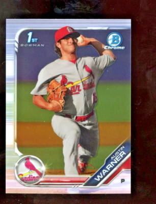 AUSTIN WARNER 2019 Bowman Chrome 1st #BCP-177 Cardinals | eBay