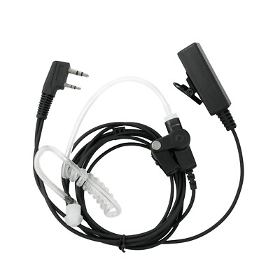 2-wire Headset Earpiece mic For TK350 TK353 TK355 TK360 TK360G Portable ...