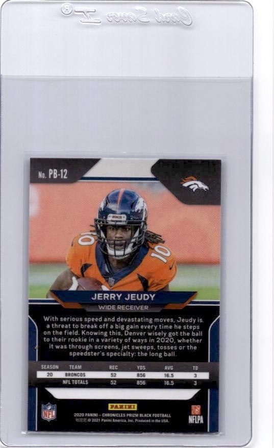 2020 Panini Chronicles #PB-12 Jerry Jeudy Prizm Black | eBay