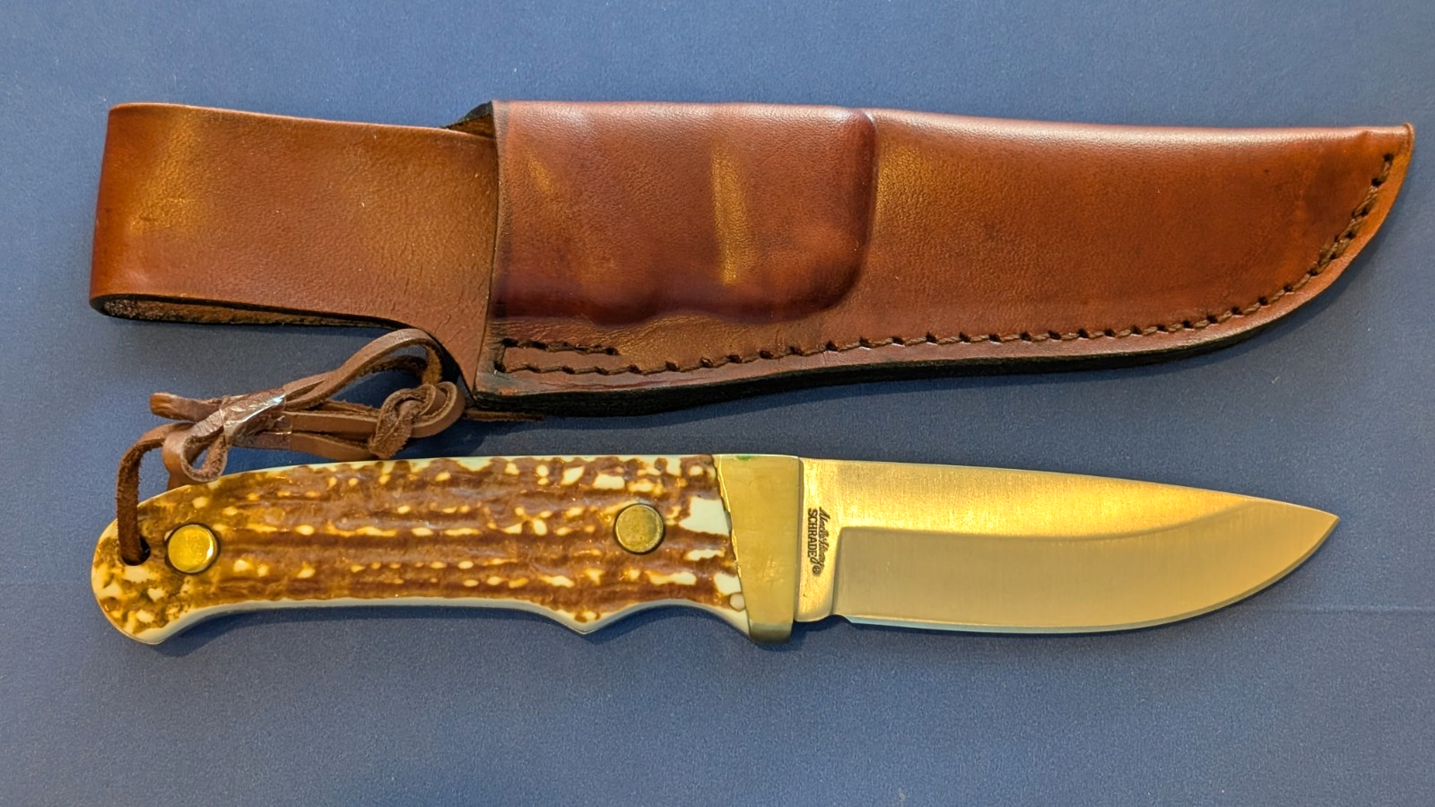 Schrade Uncle Henry PH1N 8" Pro Hunter Full Tang Fixed Blade Knife w ...