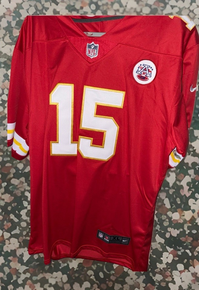 PATRICK MAHOMES SIGNED KANSAS CITY CHIEFS AUTHENTIC NIKE ELITE JERSEY ...