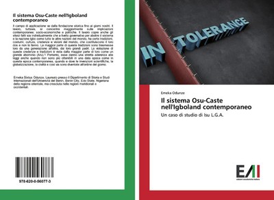 Emeka Odunze | Il sistema Osu-Caste nell'Igboland contemporaneo ...