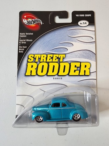 Hot Wheels Street Rodder 1940 Ford Coupe Diecast Metallic Teal NIP | eBay