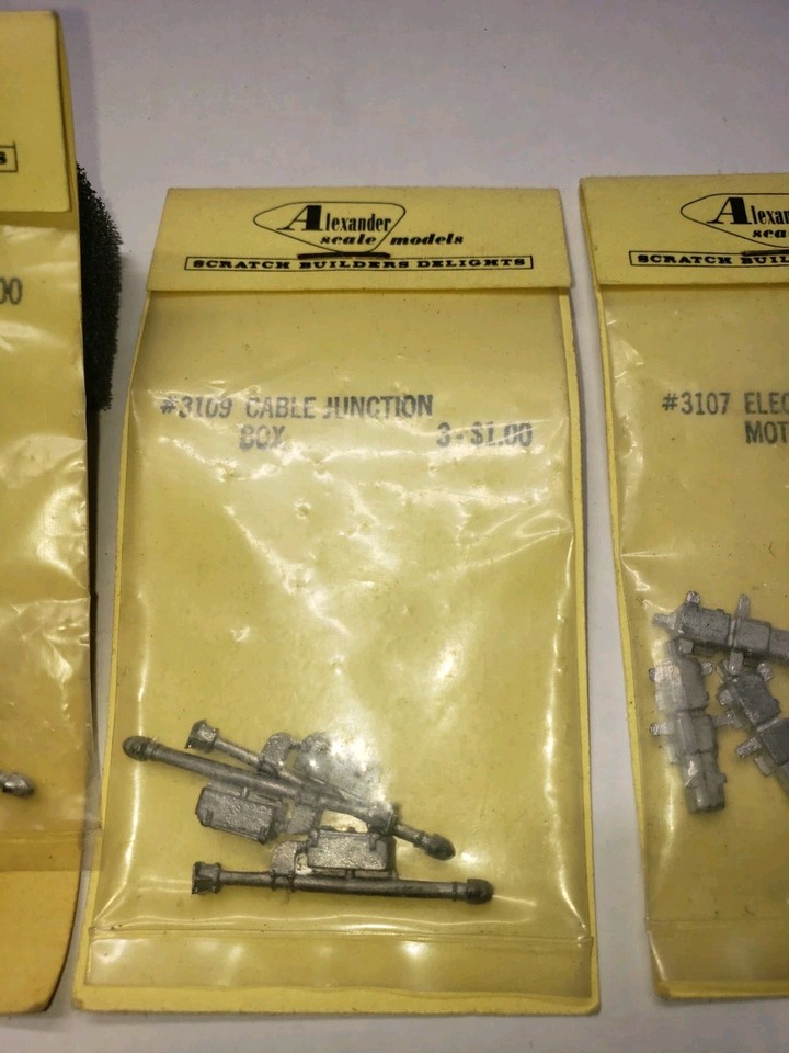 Cable Junction Box Alexander Scale Models 3109 HO HOn3 #3107 ELECTRIC ...
