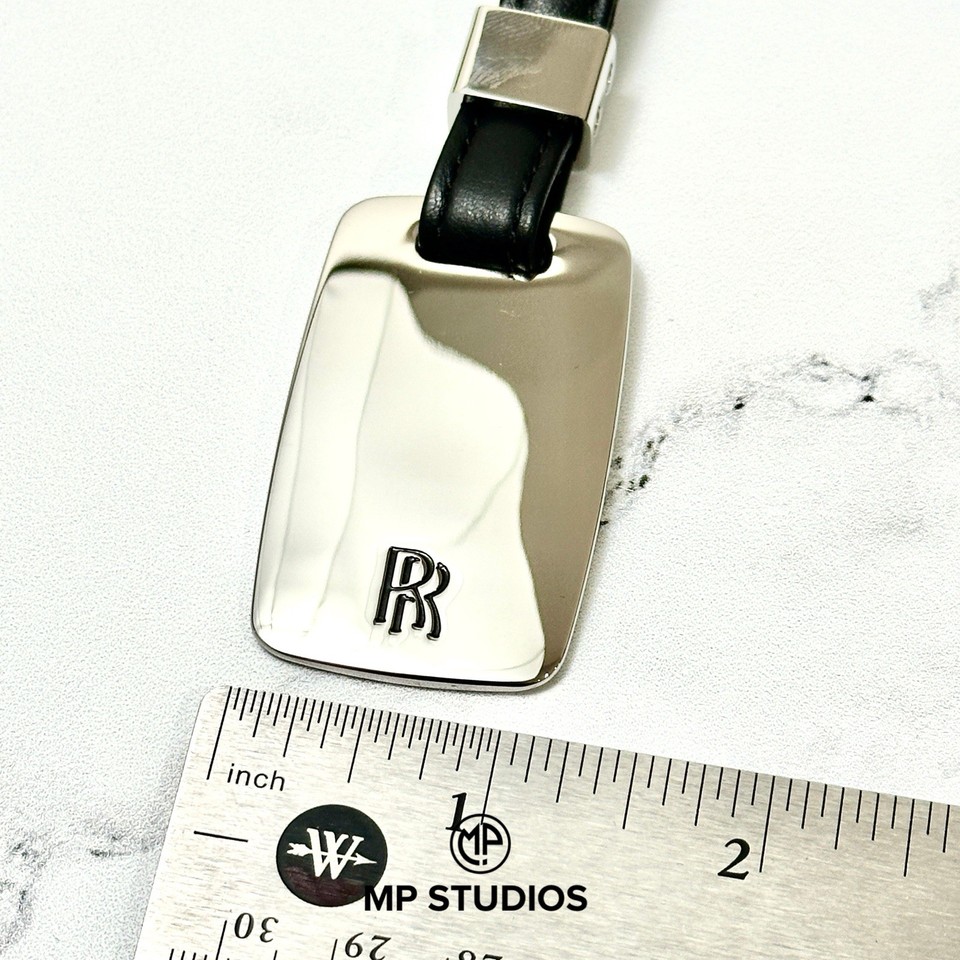 Rolls Royce Titanium Keychain Leather Phantom Cullinan Keychain VIP ...