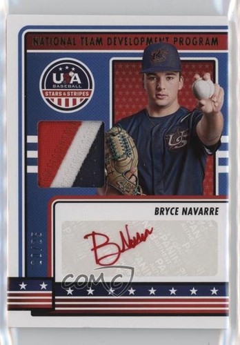 2023 Panini USA Baseball Stars & Stripes Materials Prime /25 Bryce ...