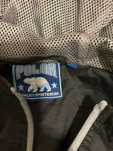 Cedar Point Valravn Black Polar Brand Zip Up Jacket Mens Unisex Large ...