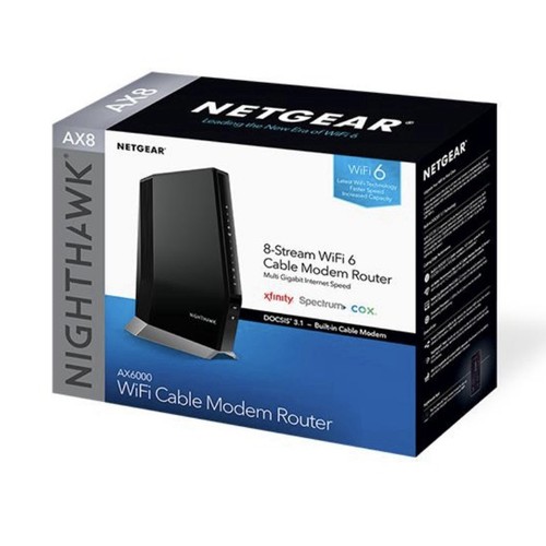NETGEAR Nighthawk AC6000 Modem/Router WiFi 6 Xfinity/Cox/Spectrum | eBay