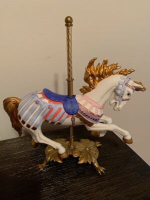 American Carousel by Tobin Fraley Signed and Numbered 8578/9500 Flame ...