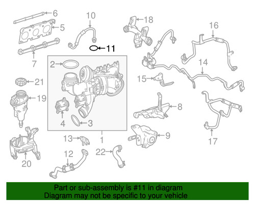 NEU MERCEDES-BENZ EINE KLASSE TURBOLADER ÖLLINIE O-RING A0249971045 ...
