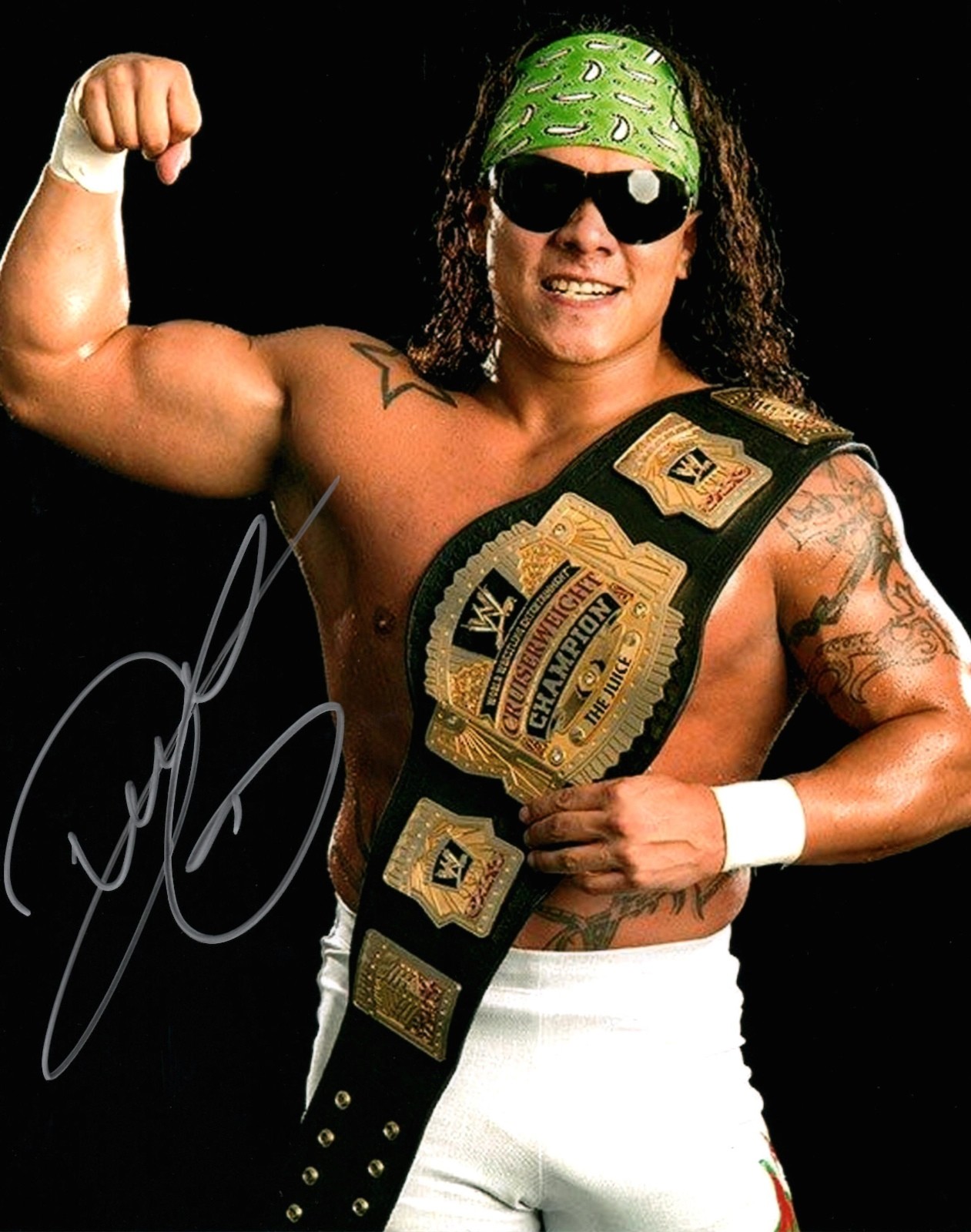 Juventud Guerrera Signed WWE Wrestling 8x10 Photo Wrestler WCW Lucha ...
