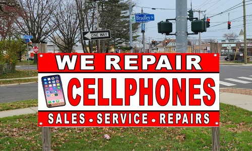 We Repair Cell Phones Vinyl Banner sign Many sizes Available | eBay