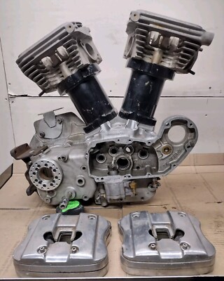 Harley Drag Bike Evo XL Engine 3.5" Bore Cylinders Roller Rockers ...