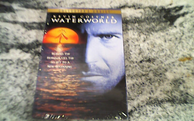 Waterworld VHS Sealed Brand New Kevin Costner 1996 Cult Classic 1999 ...