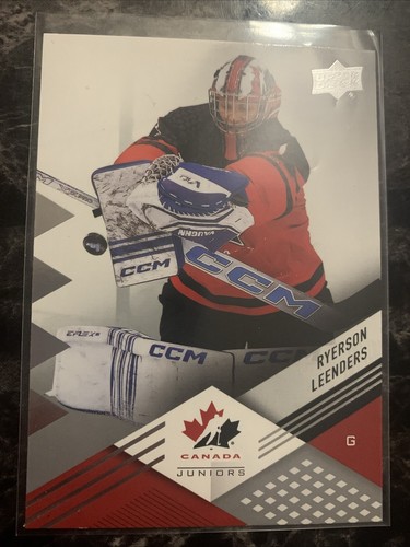 Ryerson Leenders 2024 Team Canada Juniors #26 | eBay