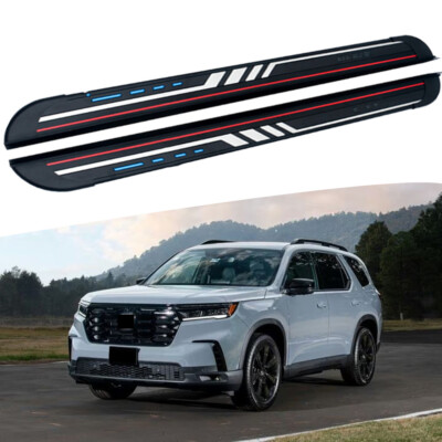 2PCS Running Board fits for Honda Pilot 2023-2025 Side Step Nerf Bar ...