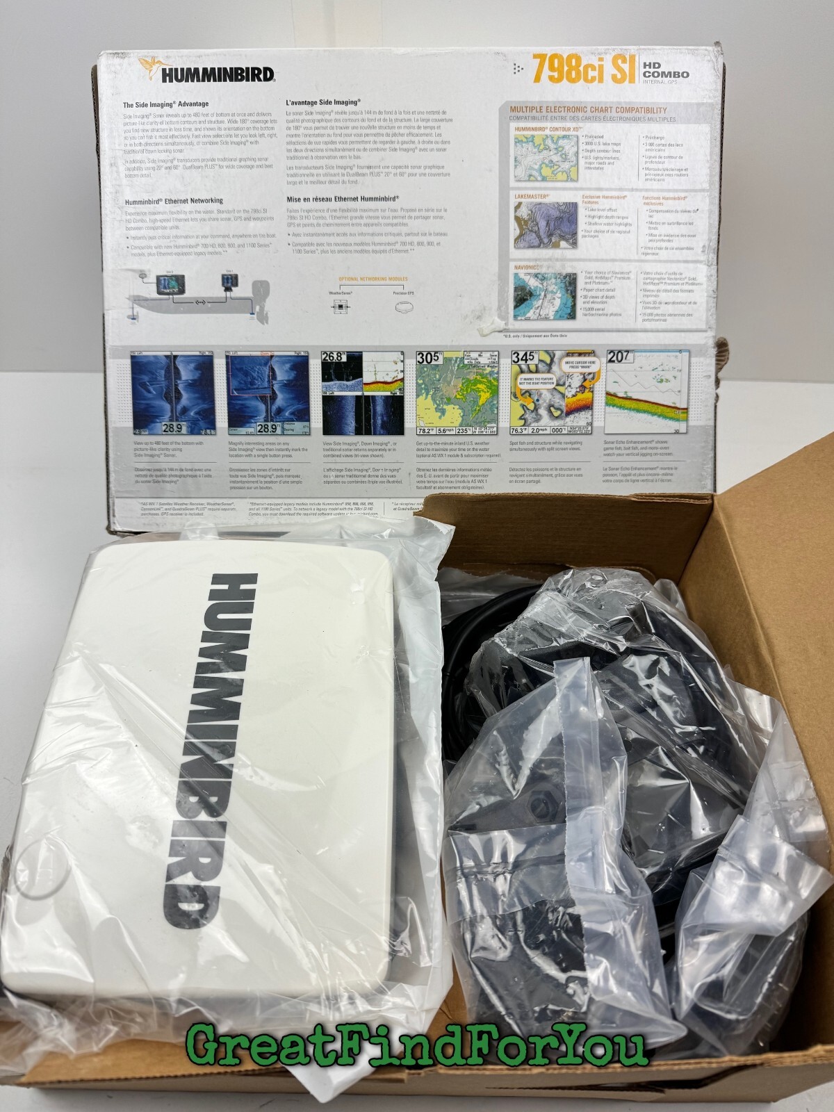 Humminbird 798CI SI Combo Fishfinder for sale online | eBay