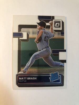 2022 Optic #77 Matt Brash NM-MT RC Rookie Mariners Rated Rookie | eBay