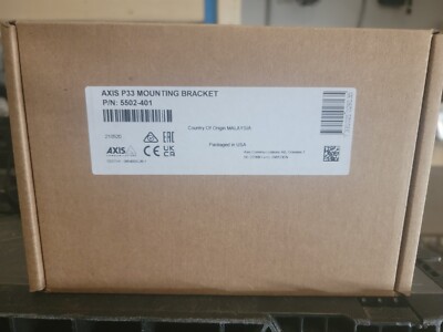 NEW AXIS P33 5502-401 Mounting Bracket for Junction Boxes | eBay