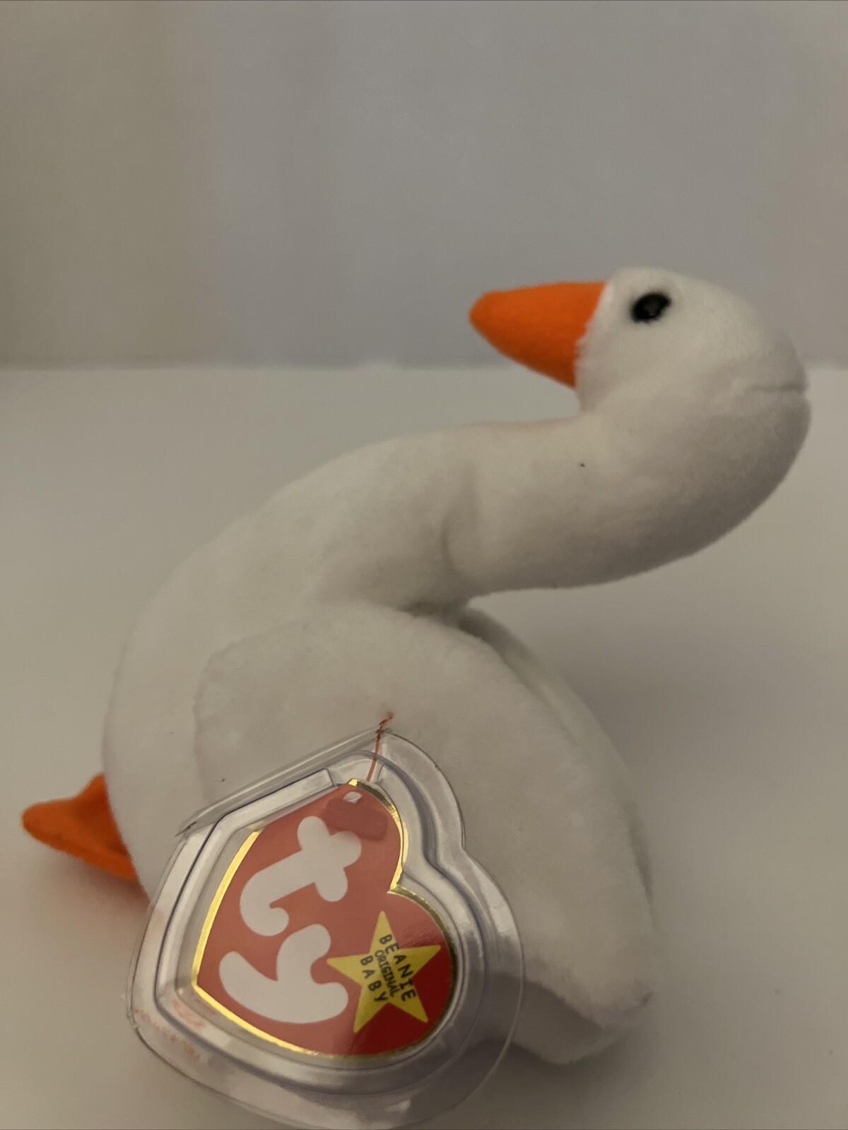 Rare Ty Beanie Baby, Gracie The Swan! Mint with Mint Tags! P.V.C ...