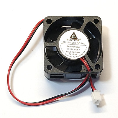 Case Fan 40mm x 40mm x 20mm 12V Brushless PC Fan cooler 2 pin - Aussie ...