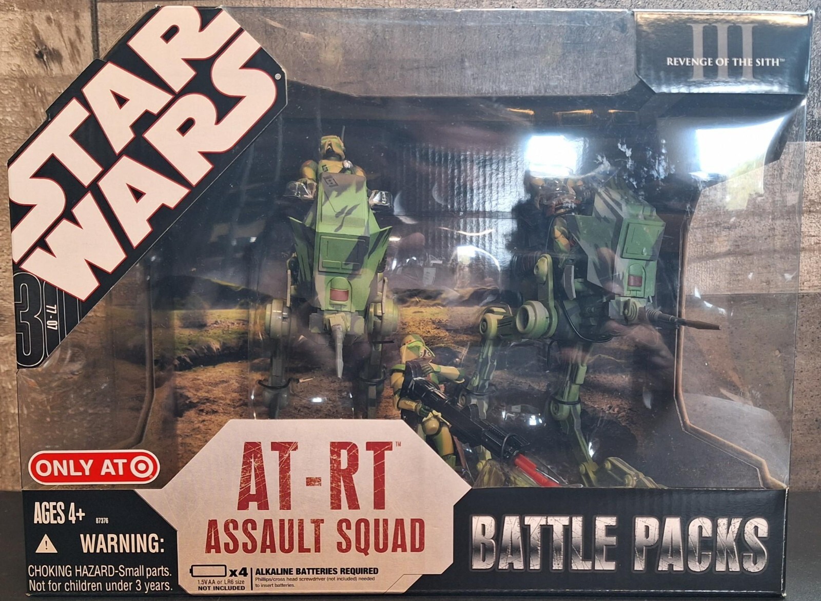 Star Wars Revenge Of The Sith AT-RT Assault Squad New Sealed, Box in ...