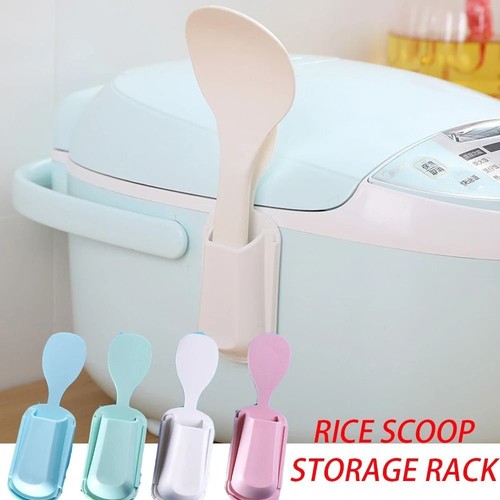Plastics Scoop Stand Tableware Spoon Holder Rice Cooker Holder | eBay