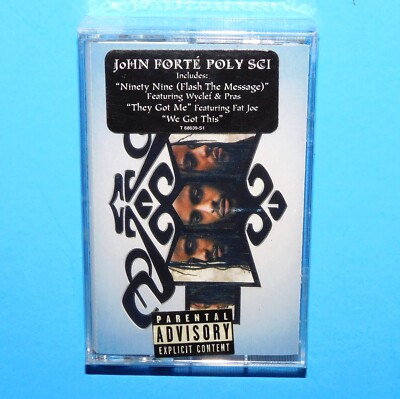 JOHN FORTE -POLY SCI---1994 R&B CASSETTE FACTORY SEALED w/ HYPE STICKER ...