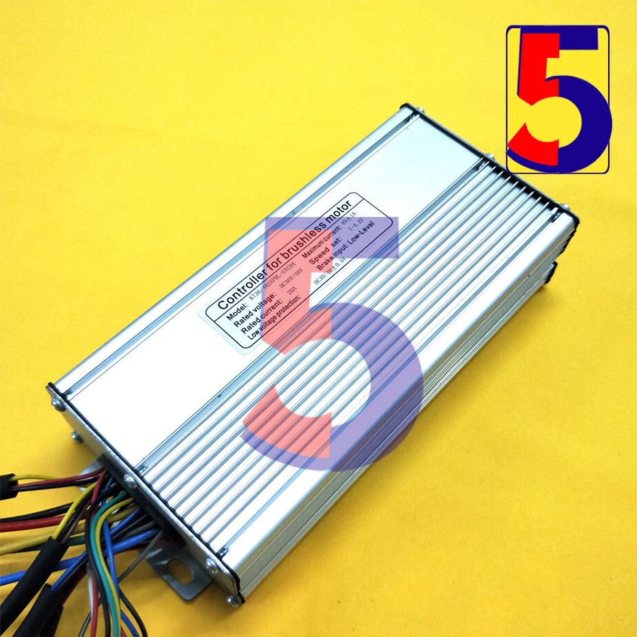 KT 40A controller 36V/48V 1000W 1500W 40A KT sine wave controller for ...